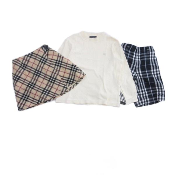 バーバリー ロンドン BURBERRY LONDON ノバチェック スカート パンツ カットソー 3点セット 110 120 ■EC キッズ【ブランド】バーバリー ロンドン BURBERRY LONDON【表記サイズ】110 120【実寸サ...