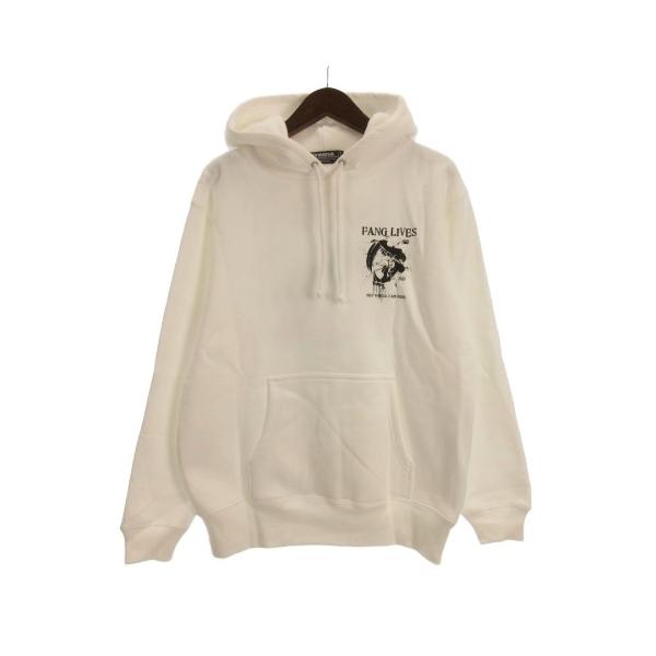 リバーサル ドーギ デザイン ワークス reversal.dogi.design.works スウェット パーカー ホワイト L 260226E ■GY12 メンズ【表記サイズ】L【実寸サイズ】肩幅：51cm　身幅：54cm　着丈：65cm...