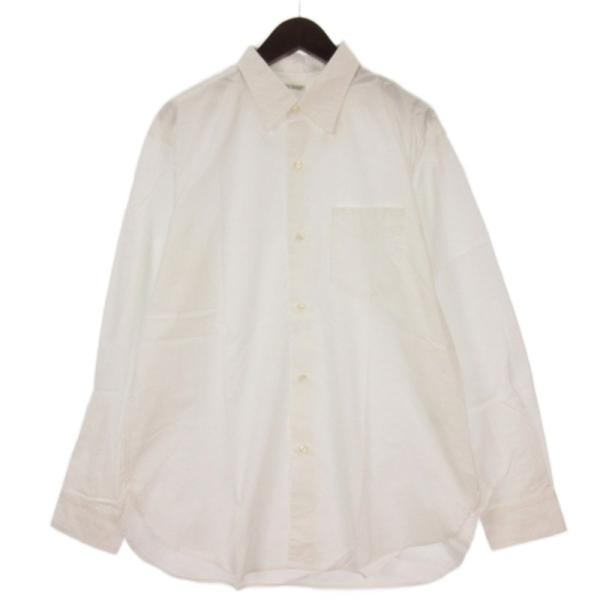 フィグベル PHIGVEL C/L Open Collar LS Shirt シャツ 長袖 PMAS-LS01 ホワイト 2 メンズ【ブランド】フィグベル PHIGVEL【表記サイズ】2【実寸サイズ】肩幅：50cm　身幅：51cm　着丈：7...