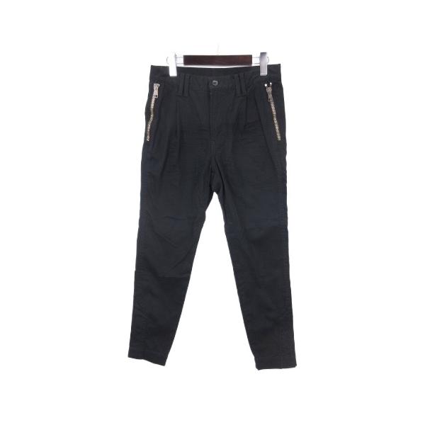 5351プールオム 5351 POUR LES HOMMES ジップポケット パンツ ストレッチ 1 ブラック ■GY74 メンズ【ブランド】5351プールオム 5351 POUR LES HOMMES【表記サイズ】1【実寸サイズ】ウエスト...