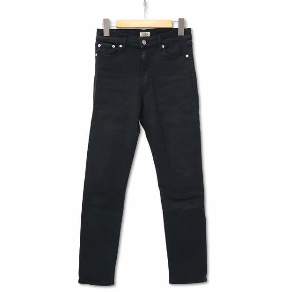 ドミンゴ D.M.G 11-195T ISKO R-TWO REFORM XP WHITE 110 スキニーパンツ ブラック S レディース【表記サイズ】レディース/S【実寸サイズ】ウエスト：66cm　もも幅：23cm　裾幅：13.5cm　...