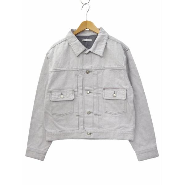 未使用品 ユニフォームエクスペリメント uniform experiment 25SS WASHED DENIM JACKET デニム ジャケット 2 WHITE(ホワイト) 春秋冬 メンズ【ブランド】ユニフォームエクスペリメント unif...