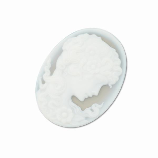 Hans Peter Muller ハンス・ペーター・ミュラー ストーンカメオ 約5.9g レディース【表記サイズ】レディース【実寸サイズ】タテ　約39mm　ヨコ　約30mm　【素材】表記無し【色】ホワイトなど【仕様】重量:約5.9g【状態...