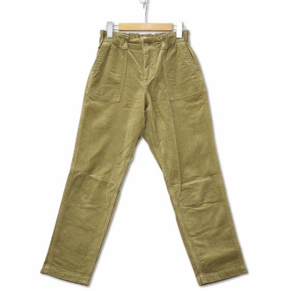 ドミンゴ Domingo D.M.G 14-129H コーデュロイ 裏起毛 レッグレット ベーカーパンツ BEG ベージュ SS レディース【ブランド】ドミンゴ Domingo【表記サイズ】レディース/SS【実寸サイズ】ウエスト：64-74...