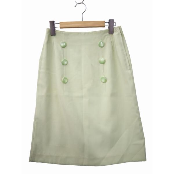 セレクト 膝丈 タイトスカート LIGHTGREEN(ライトグリーン) レディース【表記サイズ】レディース:記載がないため実寸サイズをご参照ください。【実寸サイズ】ウエスト：68cm　ヒップ：94cm　スカート丈：55.5cm　　【素材】品...