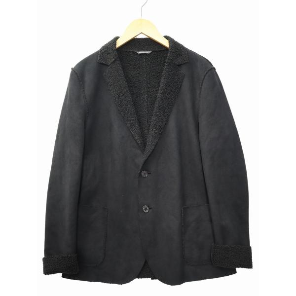 ダニエレアレッサンドリー二 DANIELE ALESSANDRINI QUARANTOTTO パイル スエード テーラードジャケット BLACK(ブラック) メンズ【ブランド】ダニエレアレッサンドリー二 DANIELE ALESSANDRI...