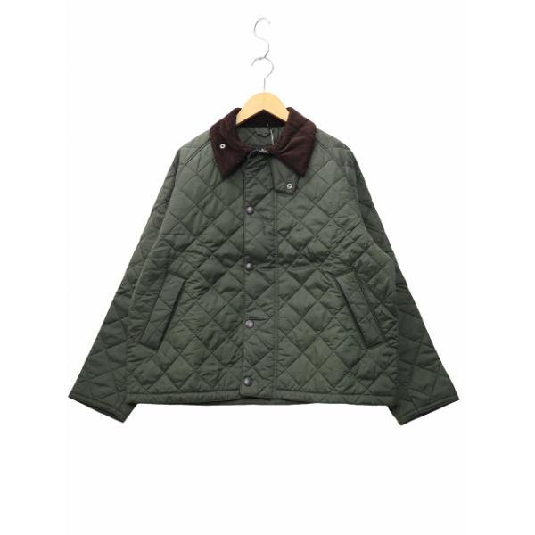 未使用品 バブアー Barbour OS TRANSPORT QUILTED JACKET OS トランスポート キルティング ジャケット 36 GREEN グリーン 252MQU1796 メンズ【ブランド】バブアー Barbour【表記サ...