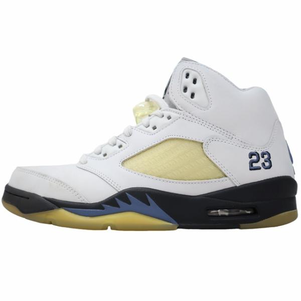 NIKE × A Ma Maniere 28.5cm Women's Air Jordan 5 Retro SP "Dawn" PHOTON DUST / BLACK スニーカー US11.5 FZ5758-004 レディース【ブランド】ナ...