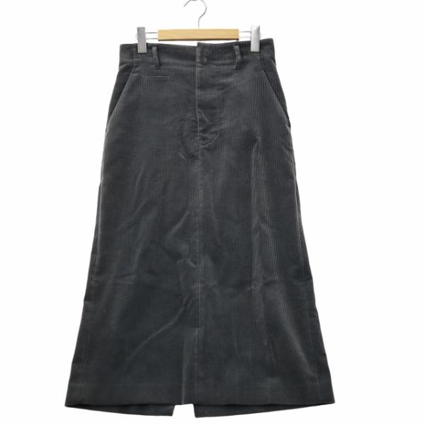 イレーヴ YLEVE コーデュロイ ジップアップ タイトスカート GREEN グリーン メンズ【ブランド】イレーヴ YLEVE【表記サイズ】レディース:製品サイズ表記なし(実寸サイズをご参照ください)【実寸サイズ】ウエスト：76cm　ヒップ...