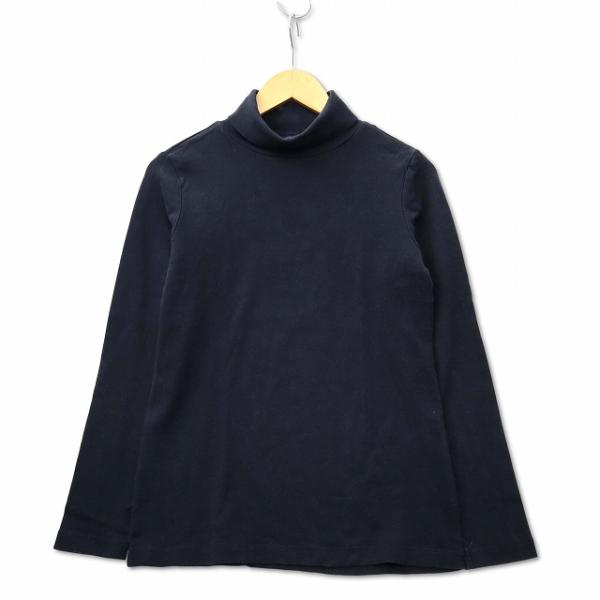 無印良品 良品計画 タートルネック コットン 長袖 Tシャツ カットソー 黒 M レディース【ブランド】無印良品 良品計画【表記サイズ】レディース/M【実寸サイズ】肩幅：35cm　身幅：43cm　着丈：59cm　袖丈：56cm　　【素材】綿...
