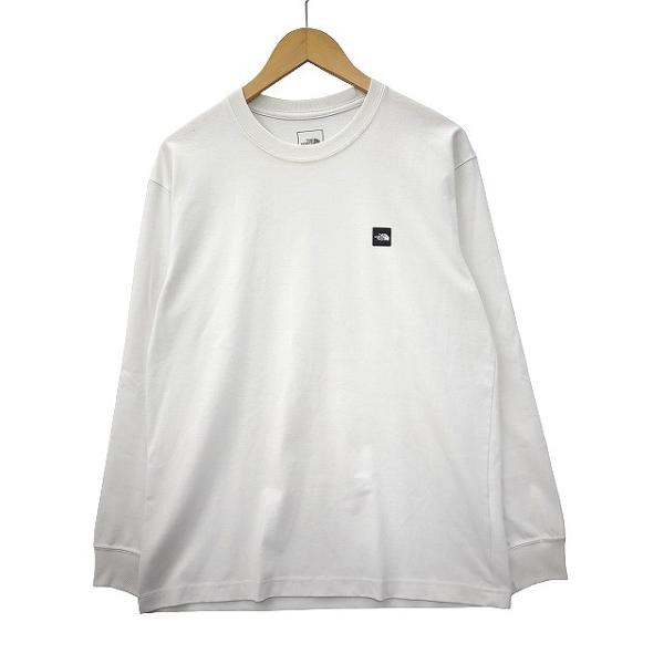 ザノースフェイス THE NORTH FACE L/S Small Box Logo Tee ロングスリーブ スモール ボックス ロゴ Tシャツ ロンT M WHITE(ホワイト) 春秋 メンズ【ブランド】ザノースフェイス THE NORT...