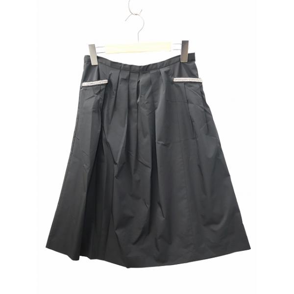 オースチン リード Austin Reed ラインストーン装飾 フレアスカート 40(L) BLACK(ブラック) 春夏 レディース【ブランド】オースチン リード Austin Reed【表記サイズ】レディース:40【実寸サイズ】ウエスト：...