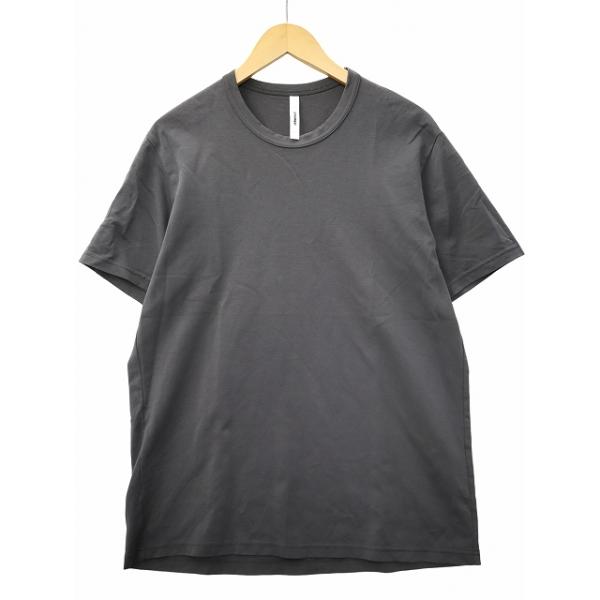 アタッチメント COTTON DOUBLE FACE S/S T-SHIRT コットンダブルフェイス ショートスリーブ Tシャツ 2(M) CHARCOALGRAY(チャコールグレー) 春夏 レディース【ブランド】アタッチメント ATTAC...