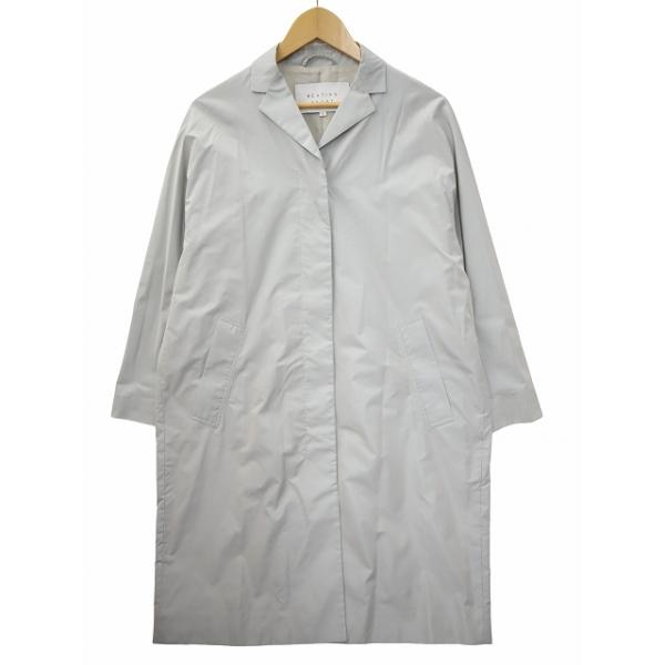 ビーティングハート BEATING HEART 比翼ボタン スプリングコート 1(S) LIGHTGRAY(ライトグレー) 春 レディース【ブランド】ビーティングハート BEATING HEART【表記サイズ】レディース:1(S)【実寸サイ...