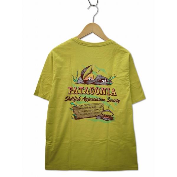 未使用品 パタゴニア Patagonia 2025SS 37801 アクアティック・アクション・オーガニック・Tシャツ S SHELLFISH SOCIETY/BUNDLE GREEN【ブランド】パタゴニア Patagonia【表記サイズ】...