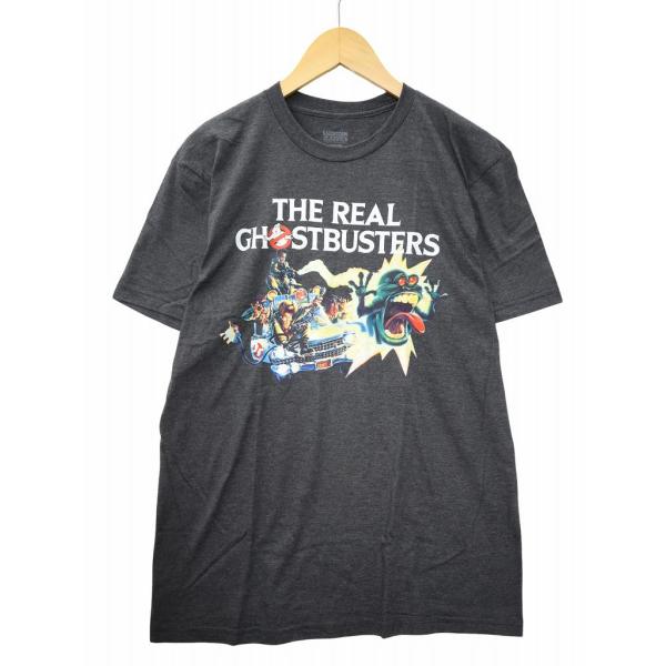 American Classics アメリカンクラシックス THE REAL GHOSTBUSTERS リアル・ゴーストバスターズ Car Chase カーチェイス グラフィック Tシャツ M チャコール【表記サイズ】メンズ:M【実寸サイズ...