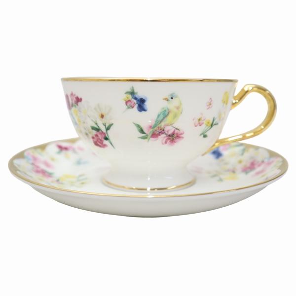 Noritake ノリタケ Chesty チェスティカップ＆ソーサー 1客  【表記サイズ】-【実寸サイズ】直径：-cm　口経：9.5cm　高さ：5.8cm　ソーサー　直径:約15cm　高さ:約2cm　【素材】ボーンチャイナ【色】-【仕様】...