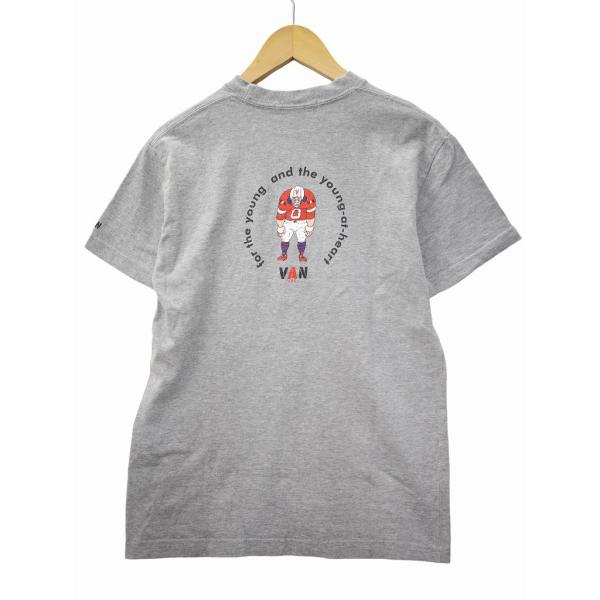 ヴァン ヂャケット VAN JAC Come on! Sportsman プリント Ｔシャツ カットソー M GRAY(グレー) 春夏 メンズ レディース【ブランド】ヴァン ヂャケット VAN JAC【表記サイズ】ユニセックス:M【実寸サイ...
