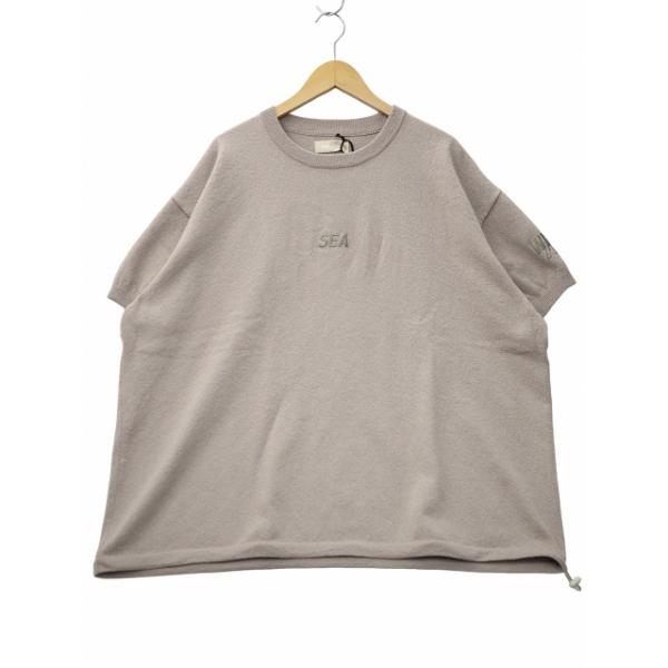 未使用品 ウィンダンシー WIND AND SEA Bouclet S/S Top ブークレット ショートスリーブ トップス Tシャツ XL SAND サンド WDS-O-ESSH-24-Q4-CS-02 メンズ【ブランド】ウィンダンシー ...
