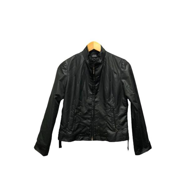 グランドサクセス GRAND SUCCES ジャケット ブルゾン 長袖 38 黒 ブラック レディース【表記サイズ】38【実寸サイズ】肩幅：37cm　身幅：49cm　袖丈：59cm　着丈：52cm　　【素材】表地：ポリエステル100%　裏地...