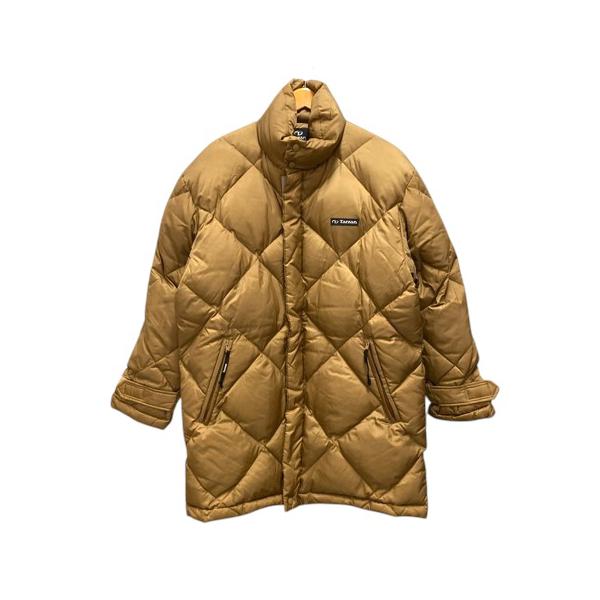 ターザン Tarzan mizuno ダウンジャケット ブルゾン アウター フェザー混 ナイロン 長袖 SA 茶 ブラウン メンズ【表記サイズ】SA【実寸サイズ】肩幅：55cm　身幅：60cm　袖丈：57cm　着丈：87cm　　【素材】本体...