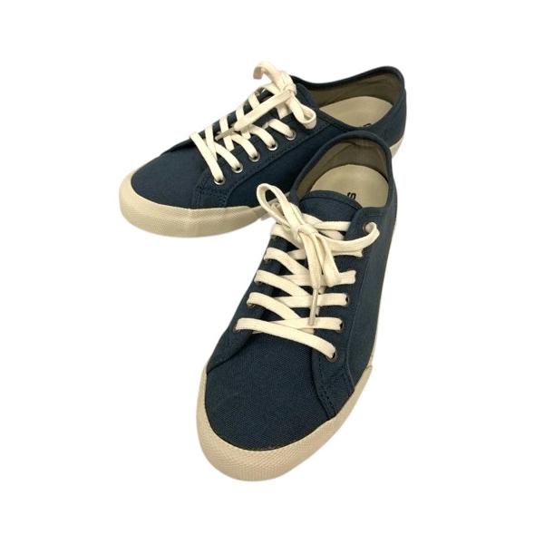 SEAVEES シービーズ スニーカー ローカット キャンバス 7.5 25.5cm 青 ブルー 白 ホワイト レディース【表記サイズ】7.5【実寸サイズ】最大幅：8.5cm　アウトソール：26cm　　【色】ブルー　　※色に関してはこの出品...
