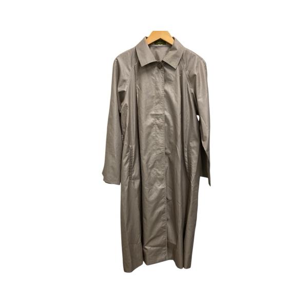 Partout コート トップス アウター 無地 長袖 グレー レディース【実寸サイズ】肩幅：34cm　身幅：53cm　袖丈：63cm　着丈：97cm　　【色】グレー　　※色に関してはこの出品者の主観で判断しておりますので、カタログや正規の...