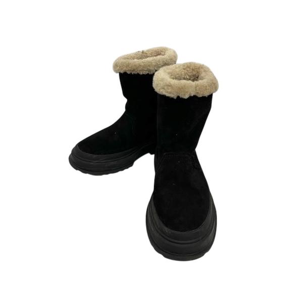 ザラ ZARA ブーツ ショートブーツ ファー 裏ボア ラウンドトゥ フラット スエード 無地 ステッチ EU34 22cm位 黒 ブラック レディース【ブランド】ザラ ZARA【表記サイズ】EU：34日本サイズ：22cm位【実寸サイズ】筒...