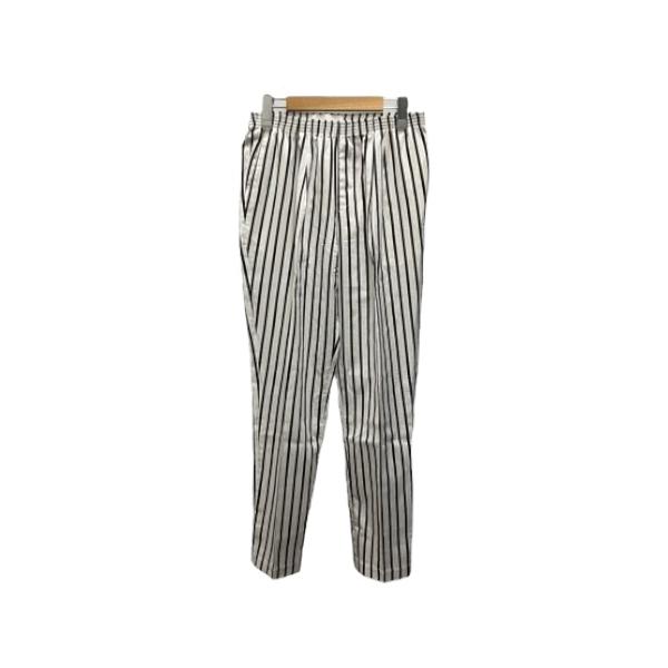セラードアー Cellardoor パンツ スラックス ストライプ シルク混 イタリア製 46 ベージュ 茶 ブラウン  メンズ【表記サイズ】46【実寸サイズ】ウエスト：69cm　もも幅：26.5cm　裾幅：17.5cm　股上：29.5cm...