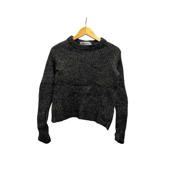 スタンプ アンド ダイアリー STAMP AND DIARY ニット セーター 長袖 クルーネック 無地 ウール混 アルパカ混 SD14AWK18 グレー レディース【表記サイズ】サイズ表記無し【実寸サイズ】身幅：43cm　着丈：53cm　...