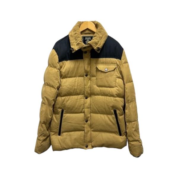 MABO GUSSKATER ダウン キッズ 男の子 長袖 150cm 無地 XL ベージュ メンズ【表記サイズ】150cm XL【実寸サイズ】肩幅：44cm　身幅：52cm　袖丈：61cm　着丈：68cm　　【色】ベージュ　　※色に関して...