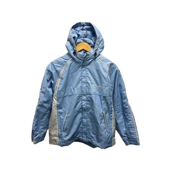 ウインデックス WINDEX ジャケット 長袖 フード 無地 刺繍 150 ライトブルー レディース【表記サイズ】150cm【実寸サイズ】肩幅：-cm　身幅：52cm　袖丈：-cm　着丈：60.5cm　　【素材】ポリエステル100%【色】ラ...