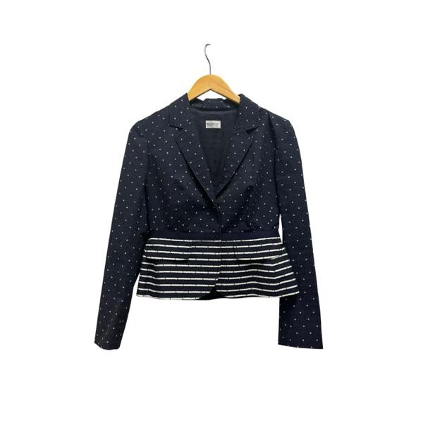 フィロソフィーディアルベルタフェレッティ PHILOSOPHY di ALBERTA FERRETTI ジャケット 長袖 総柄 コットン混 V05210728 紺 ネイビー 白 ホワイト レディース【ブランド】フィロソフィーディアルベルタフ...