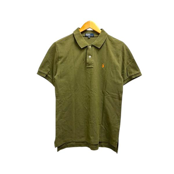 ポロ バイ ラルフローレン Polo by Ralph Lauren ポロシャツ ワンポイント ロゴ刺繍 鹿の子 半袖 150 カーキ 男の子 キッズ【ブランド】ポロ バイ ラルフローレン Polo by Ralph Lauren【表記サイ...