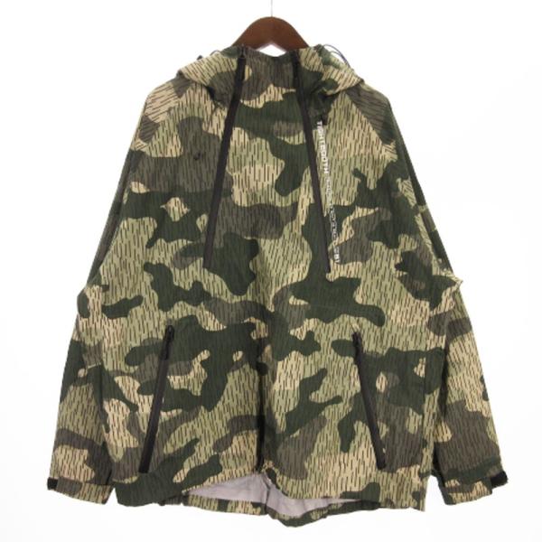 タイトブース TIGHTBOOTH TBPR 良品 RAIN CAMO 3LAYER MOUNTAIN PARKA マウンテンパーカ 迷彩柄 カモフラ柄 プルオーバー 緑 グリーン XL メンズ【ブランド】タイトブース TIGHTBOOTH...