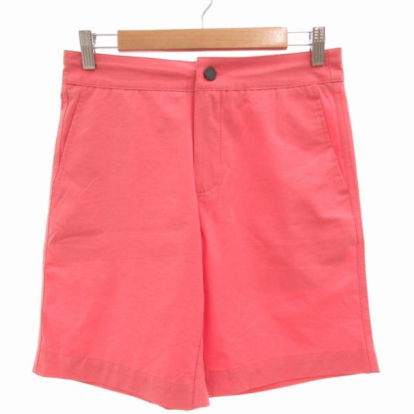 未使用品 ファリティ ブランド FAHERTY BRAND タグ付き オールデイショーツ ALL DAY SHORTS ショートパンツ ハーフ ロゴ 28 S ピンク メンズ【表記サイズ】28(S相当)【実寸サイズ】ウエスト：約70cm　も...