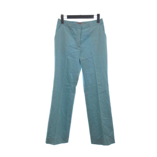 ジバンシィ GIVENCHY BOUTIQUES スラックス パンツ セミフレア ライトブルー 38 M位 ■ECT レディース【ブランド】ジバンシィ GIVENCHY【表記サイズ】38【実寸サイズ】ウエスト：70cm　もも幅：29cm　裾...