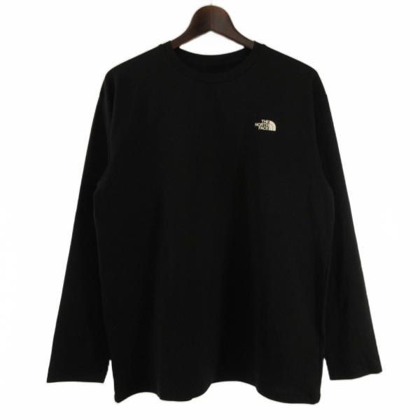 ザノースフェイス THE NORTH FACE EXP-Parcel Tee Tシャツ 長袖 クルーネック ロゴプリント NT62062 黒 ブラック M ■ECT メンズ【ブランド】ザノースフェイス THE NORTH FACE【表記サイ...