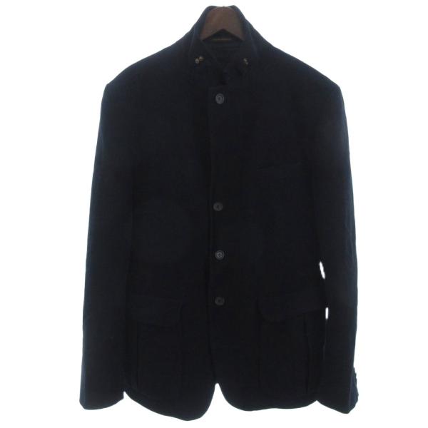 アドルフォドミンゲス ADOLFO DOMINGUEZ スタンドカラー コート ライナー付き ネイビー 52 ■ECT メンズ【ブランド】アドルフォドミンゲス ADOLFO DOMINGUEZ【表記サイズ】52【実寸サイズ】肩幅：49cm　...