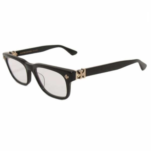 クロムハーツ CHROME HEARTS VAGILANTE BK-GP 眼鏡 メガネフレーム スクエア フルリム 黒 ブラック 54□19-149 ☆AA★ メンズ【ブランド】クロムハーツ CHROME HEARTS【表記サイズ】54□1...