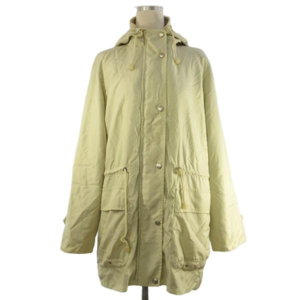 サンヨーコート SANYOCOAT フーデッドコート ロング ライナー付き ナイロン カーキ レディース【表記サイズ】表記なし※実寸サイズをご確認ください。【実寸サイズ】肩幅：47cm　身幅：55cm　袖丈：58.5cm　着丈：73cm　　...