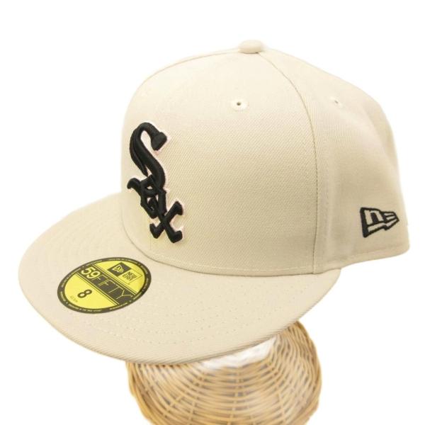 未使用品 ニューエラ NEW ERA 59FIFTY Pink Undervisor シカゴ・ホワイトソックス キャップ 帽子 14334351 63.5cm ライトグレー メンズ【ブランド】ニューエラ NEW ERA【表記サイズ】63.5...