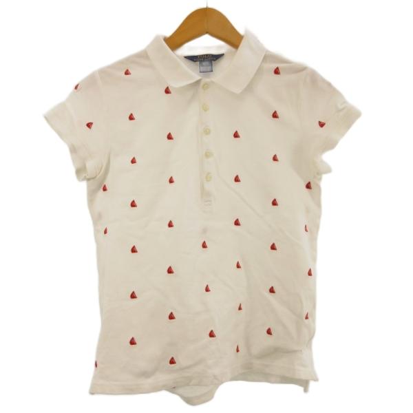 ポロ ラルフローレン POLO RALPH LAUREN ポロシャツ 半袖 ヨット刺繍 ストレッチ コットン 白 ホワイト 160 男の子 女の子 キッズ【ブランド】ポロ ラルフローレン POLO RALPH LAUREN【表記サイズ】16...