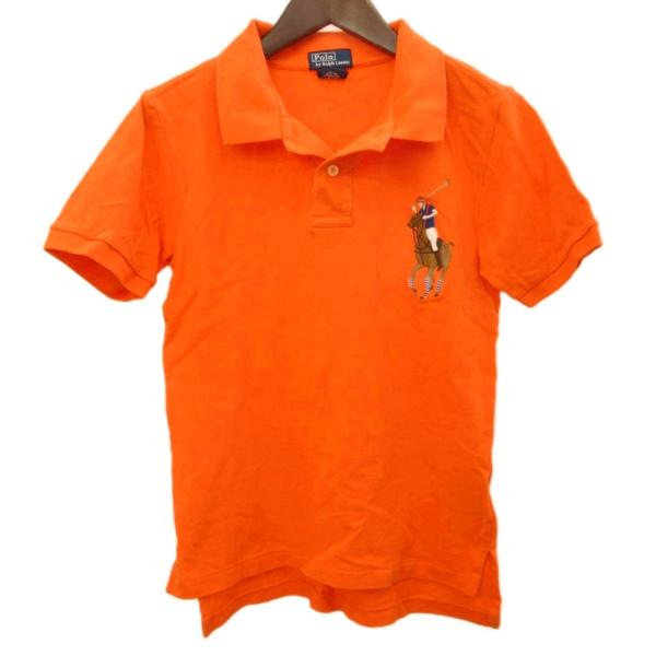 ポロ バイ ラルフローレン Polo by Ralph Lauren ポロシャツ 半袖 ビッグポニー S オレンジ 男の子 ☆AA★ キッズ【ブランド】ポロ バイ ラルフローレン Polo by Ralph Lauren【表記サイズ】S【実...