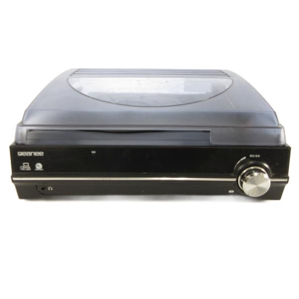 geanee PCリンク付き レコードプレーヤー TT-928PC 難あり ■GY35 その他【表記サイズ】約（W）305mm×（D）290mm×（H）126mm （突起部除く）【実寸サイズ】-　【色】ブラック【仕様】レコード駆動方式：ベル...