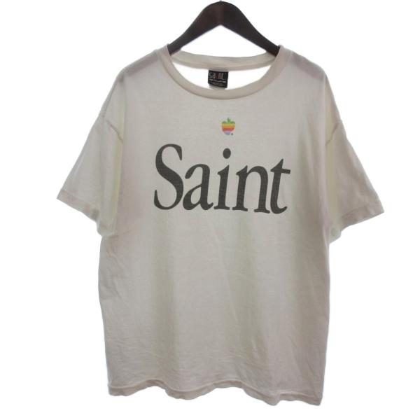 セントマイケル SAINTMICHAEL 23AW SS Tee Heart Saint SM-A23-0000-005 ホワイト L メンズ【ブランド】セントマイケル SAINTMICHAEL【表記サイズ】L【実寸サイズ】身幅：57cm　...