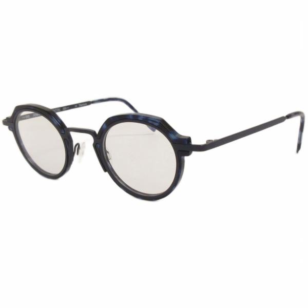 アンバレンタイン ANNE ET VALENTIN ミニマリスト M.2 眼鏡 メガネフレーム 23A03 ブルー系 44□27-140 メンズ レディース【表記サイズ】44□27-140【実寸サイズ】レンズの大きさ：約4.2×3.7cm　...