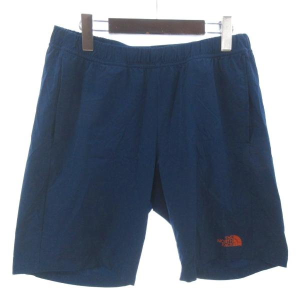 ザノースフェイス THE NORTH FACE フレキシブル ショート パンツ NB31466 ブルー L ■ECB004 メンズ【ブランド】ザノースフェイス THE NORTH FACE【表記サイズ】L【実寸サイズ】ウエスト：76cm　も...