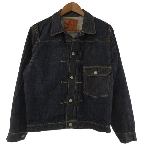 フルカウント FULLCOUNT 2107W Type1 Denim Jacket 13.7oz デニムジャケット Gジャン 38 インディゴ メンズ【ブランド】フルカウント FULLCOUNT【表記サイズ】38【実寸サイズ】肩幅：43cm...