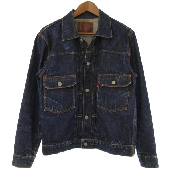フルカウント FULLCOUNT 2102W TYPE2 DENIM JACKET 13.7oz ONE WASH デニムジャケット Gジャン 38 インディゴ メンズ【ブランド】フルカウント FULLCOUNT【表記サイズ】38【実寸サイ...